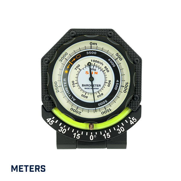 Sun Company AltiTilt - Altimeter and Level Gauge for Vehicle Dashboard